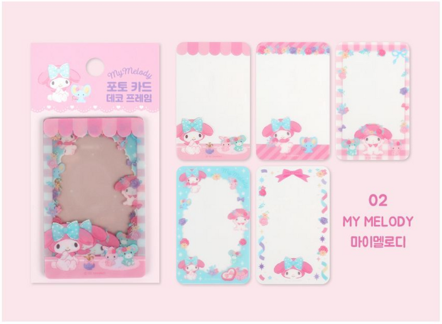 SANRIO - CHARACTER PHOTOCARD DECO FRAME – K Pop Pink Store [Website]